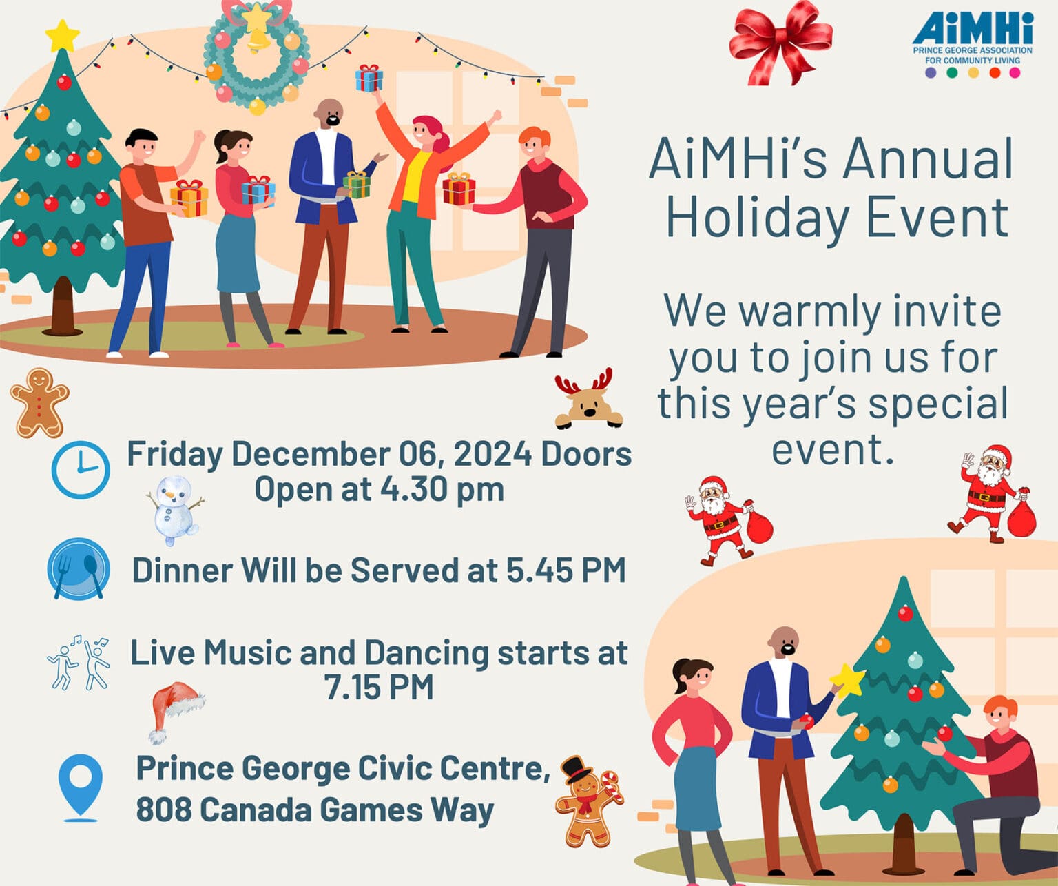 AiMHi's Annual Holiday Event! - AiMHi
